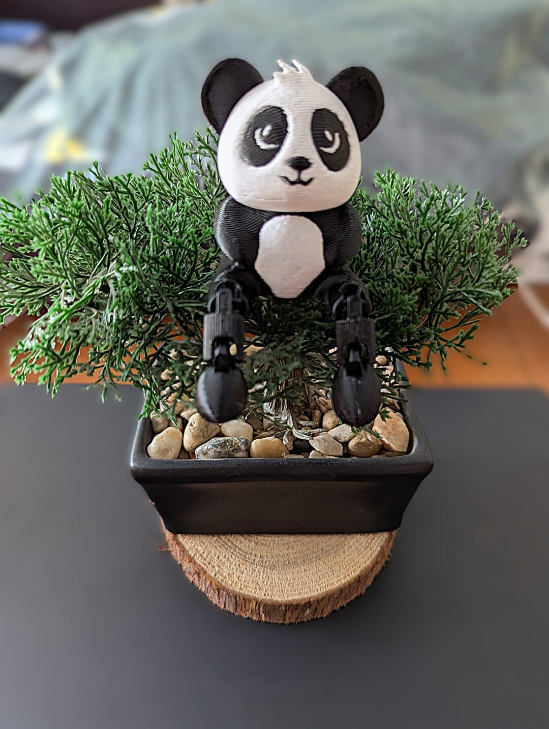 Adorable 3D Printed Dangly-leg Panda - Etsy