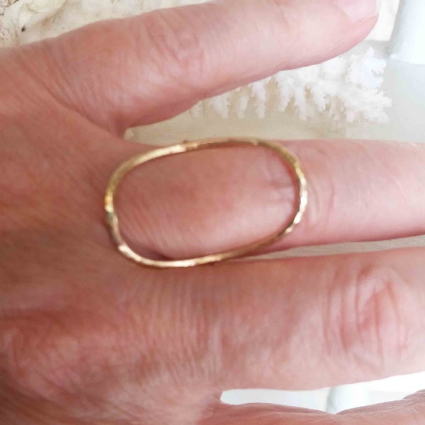 Large Oval Ring - Etsy