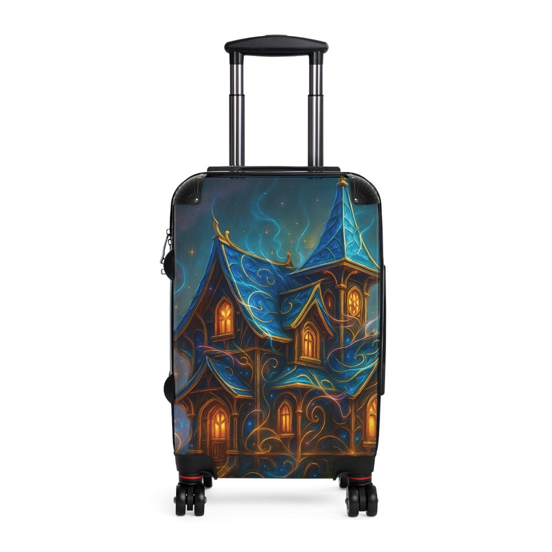 Enchanted House Suitcase, Magical Travel Luggage, Unique Vacation Bag ...