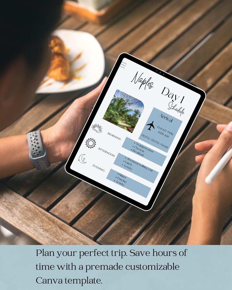 Digital Travel Itinerary. Easy and Quick to Use. Fully Customizable and ...