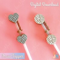 Lucky Shamrock Straw Topper STL File: 3D Print Design (digital Download ...