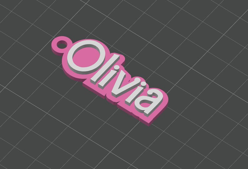 Custom 3D Printed Name Sign File, Digital Download - Etsy Australia