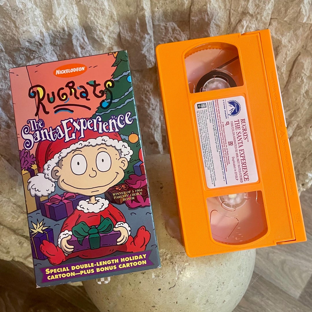 Rugrats - the Santa Experience VHS - Fully Tested and Working - Etsy