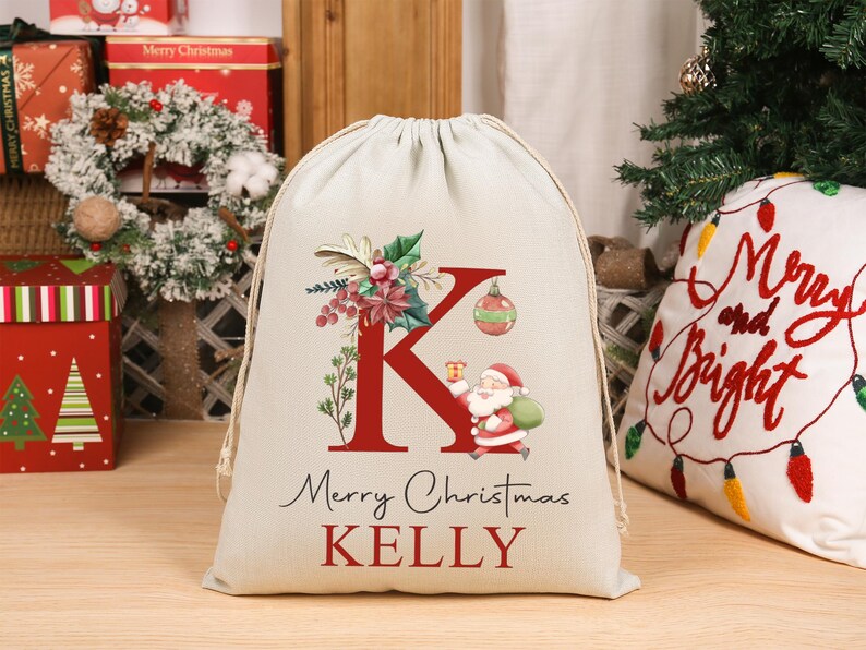 North Pole Santa Sack,christmas Gift Bags for Kids and Adults,santa ...