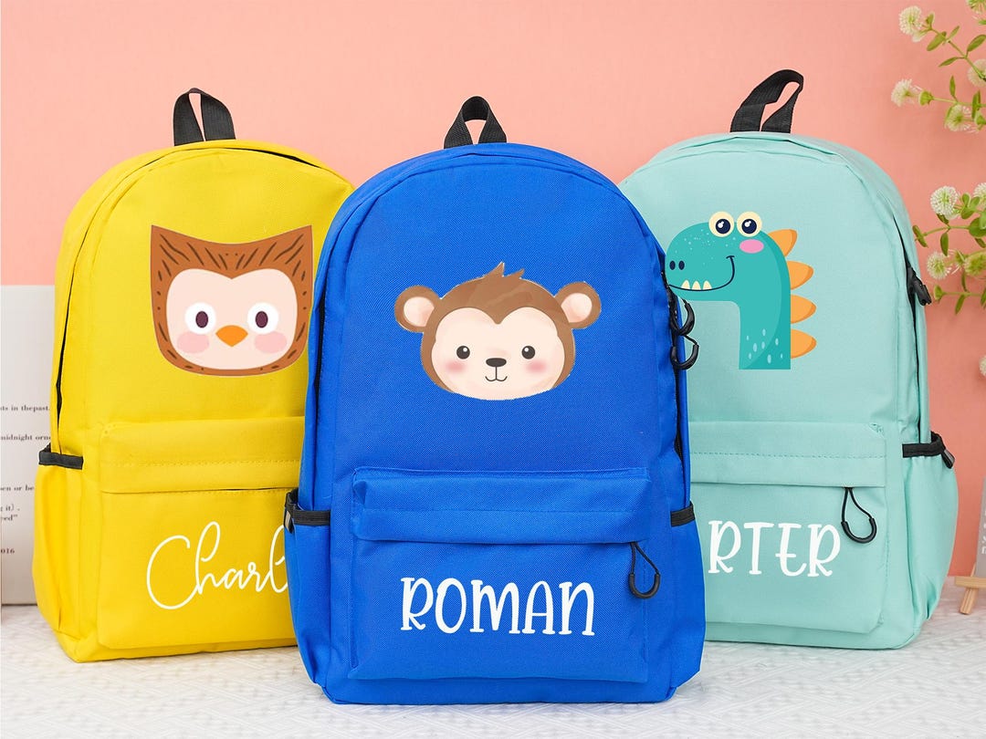 Custom Kids Backpack, Preschool Backpack, Toddler Book Bag,back to ...