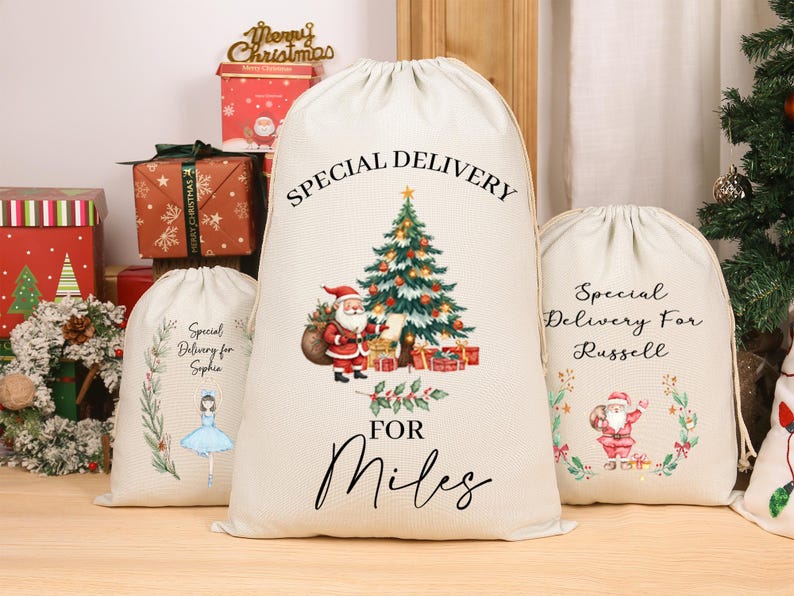 North Pole Santa Sack,christmas Gift Bags for Kids and Adults,santa ...