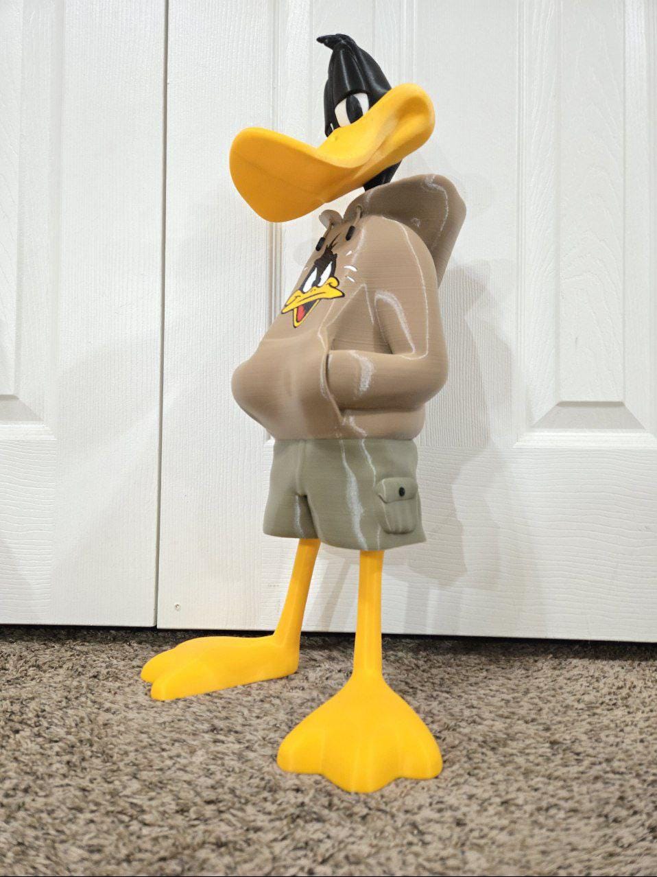 Daffy Duck Chillin Model STL File for 3D Printing - Etsy