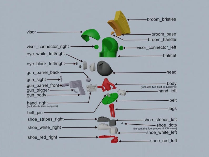 Looney Tunes 3D STL Bundle | Bugs Bunny, Yosemite Sam, Speedy Gonzales ...