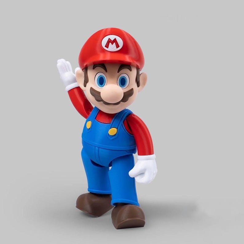 Super Mario 3D Print Model - Printable STL File - Etsy Australia