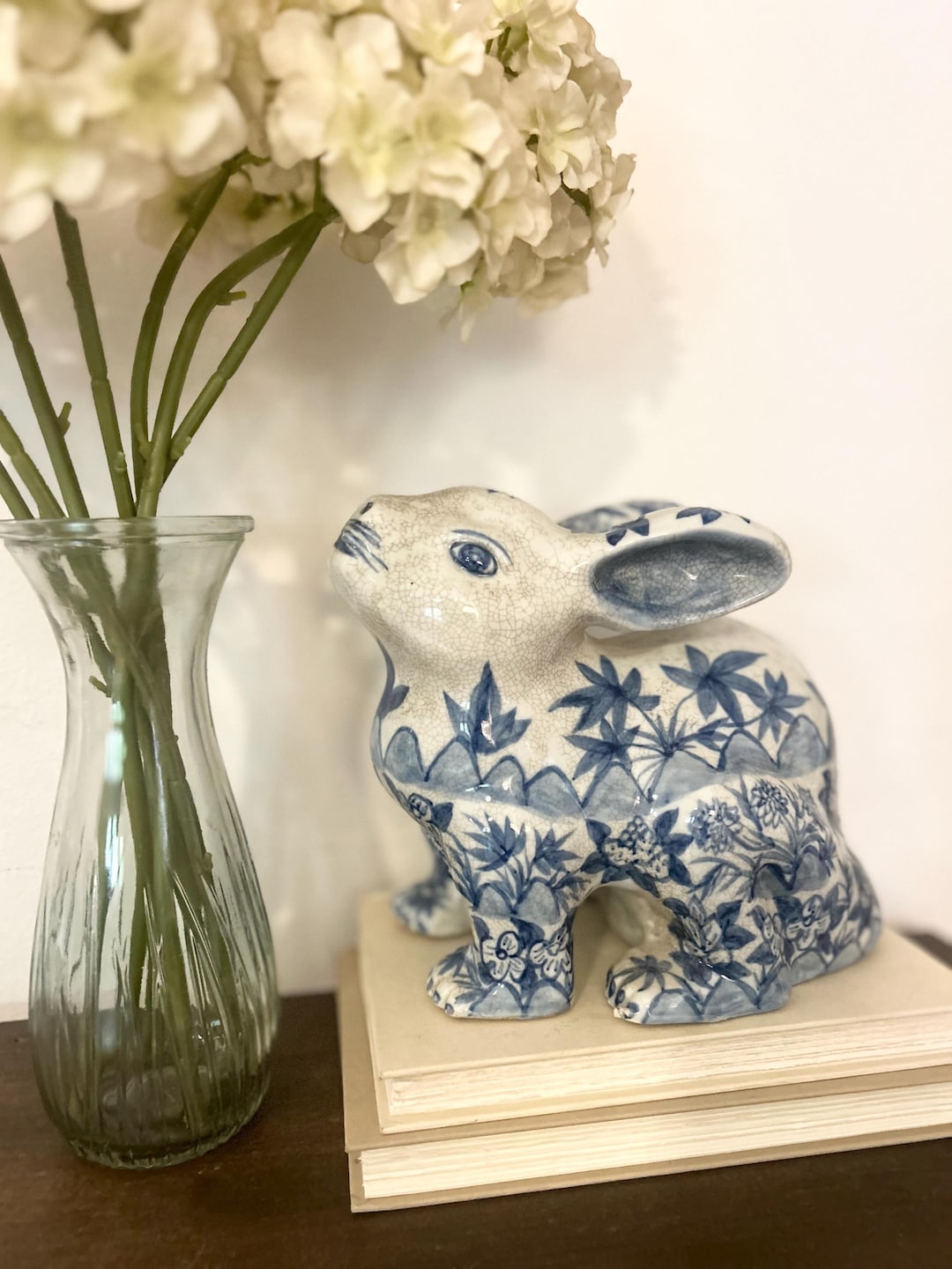 Vintage Chinese Porcelain Rabbit Figurine - Etsy