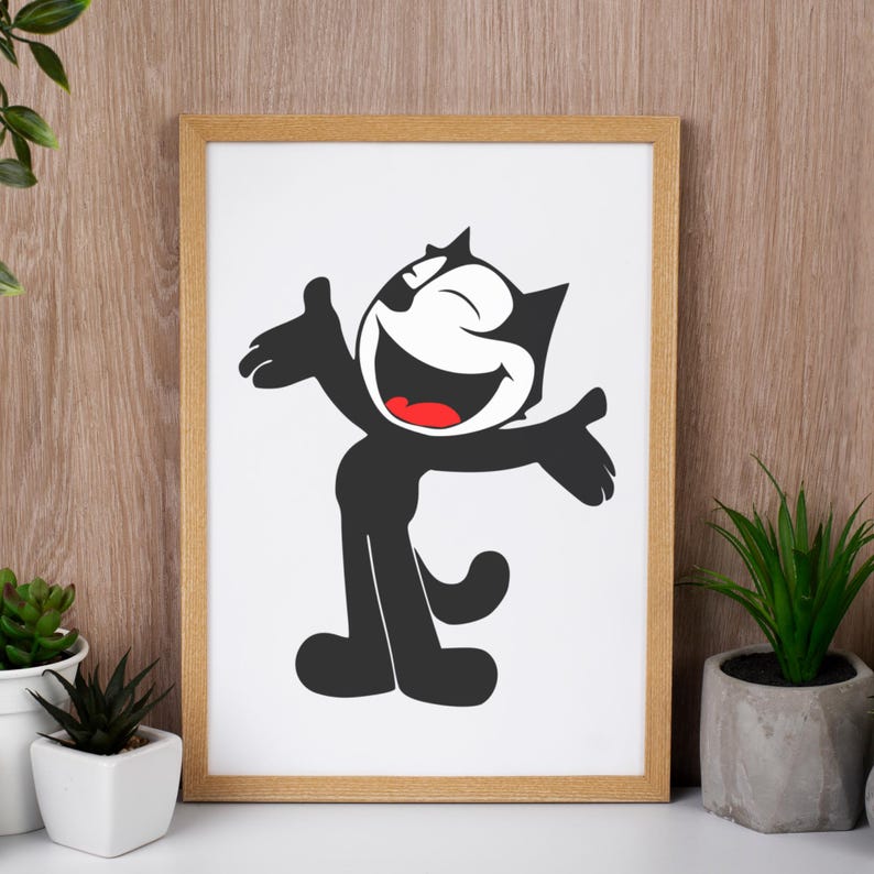 Bundle Felix Cat Svg Png Clipart Print Cricut - Etsy