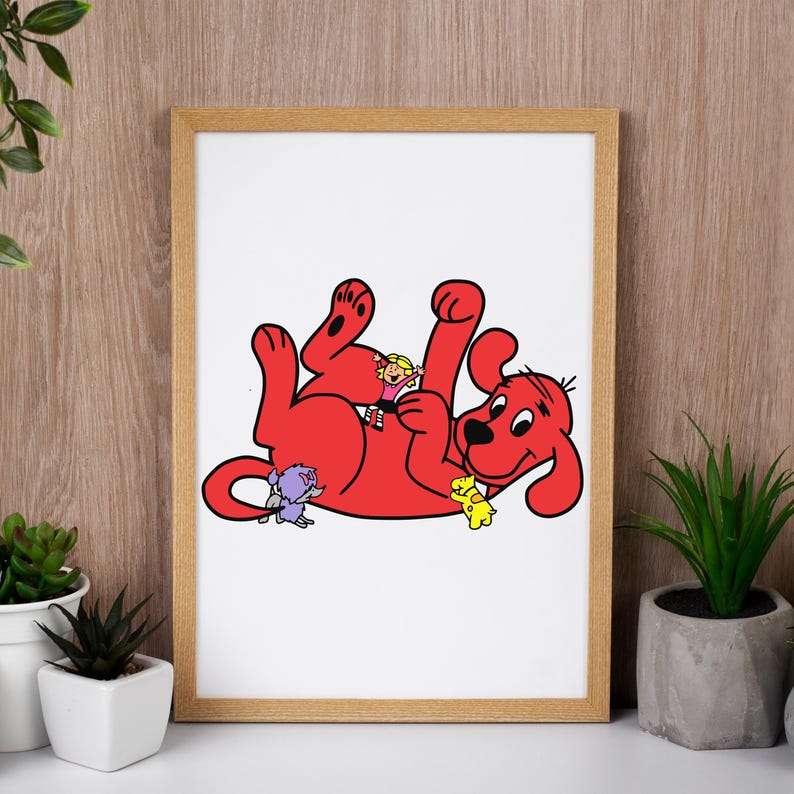 Bundle Big Red Dog Svg Png Good Puppy Red Dog Clipart Print - Etsy