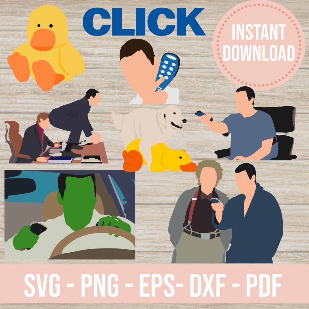 Bundle Click Movie Svg Png Magic Remote Control Cricut Silhoeutte - Etsy