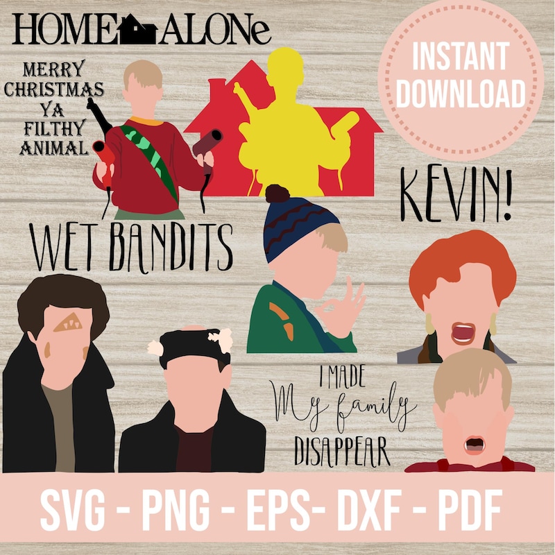 Home Alone Stickers - Etsy