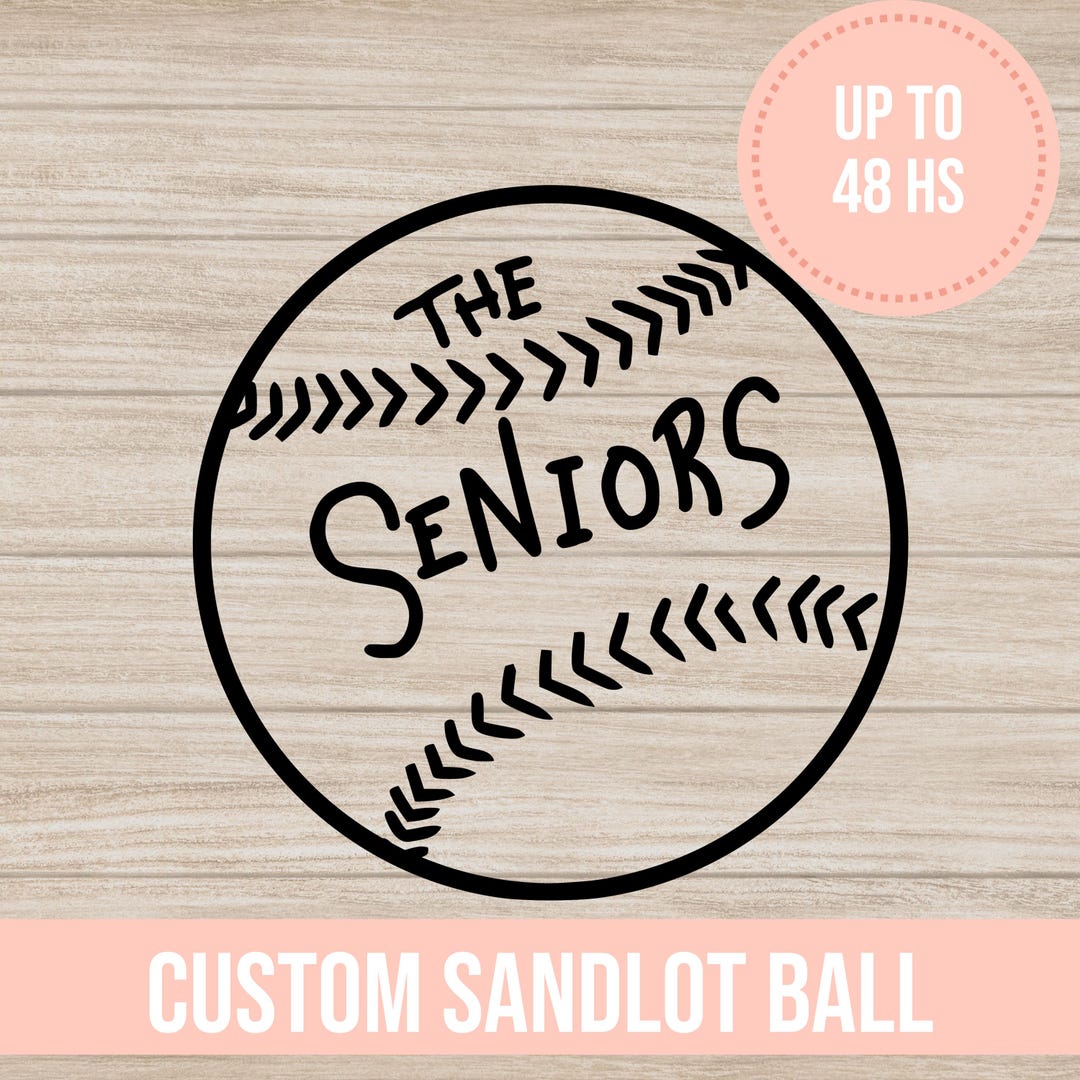 Custom Sandlot Ball Svg Png Sandlot Cricut Silhoeutte - Etsy
