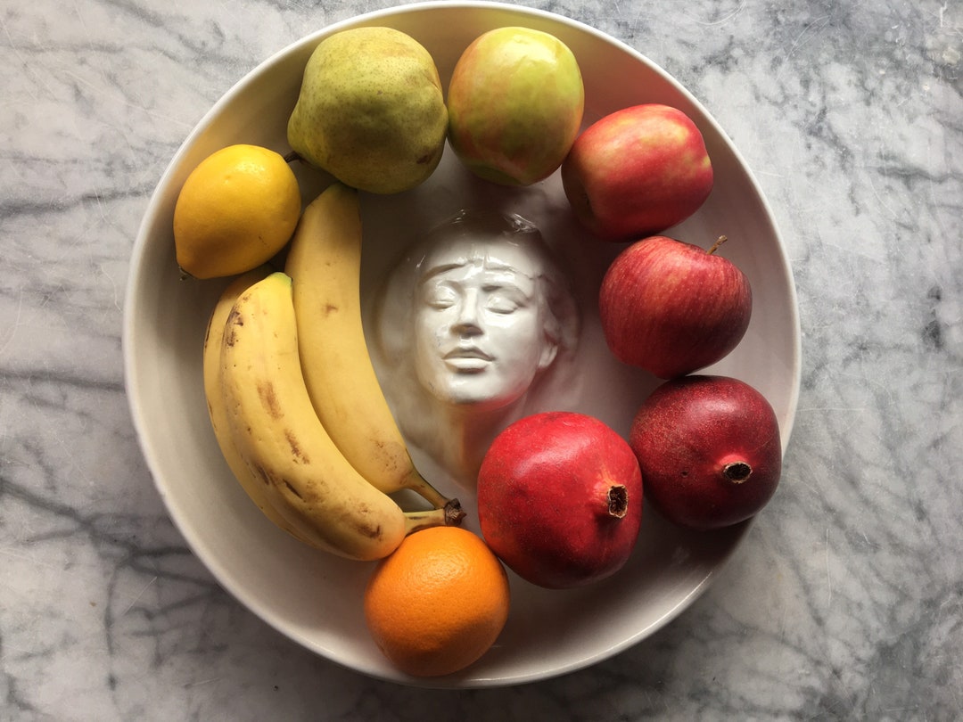 Made to Order Face Platter Sculpture Wall Hanging Portrait Relief Bowl ...