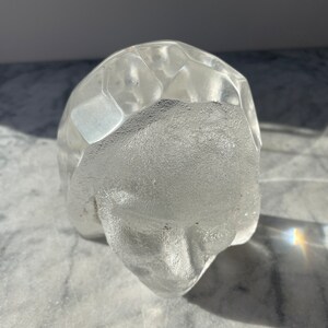 Prism Head Cast Glass Face Sculpture, the Rainbow Maker, Optical Art - Etsy