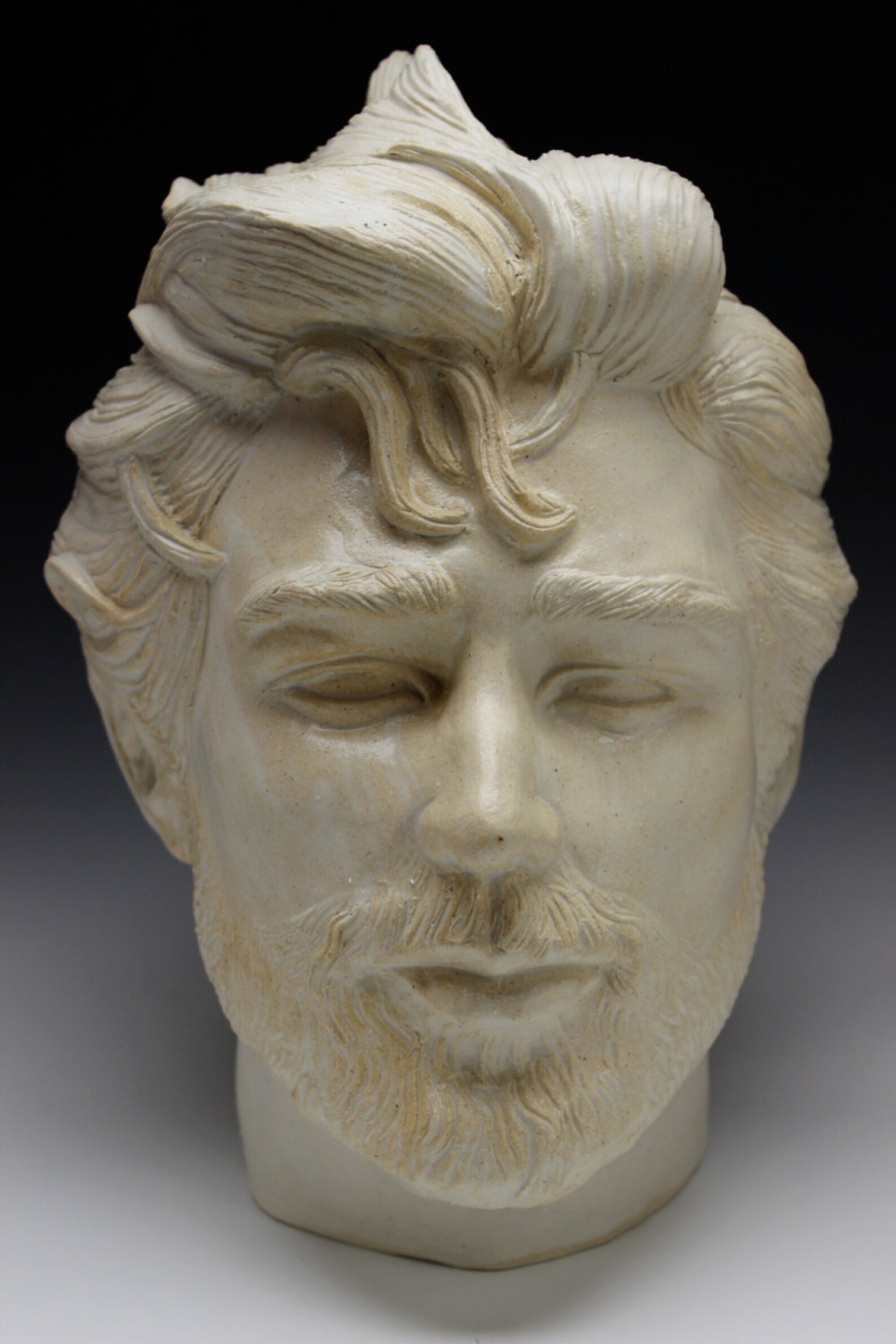 Custom Bust Portrait Sculpture Head, Made to Order Ceramic Figure Art ...
