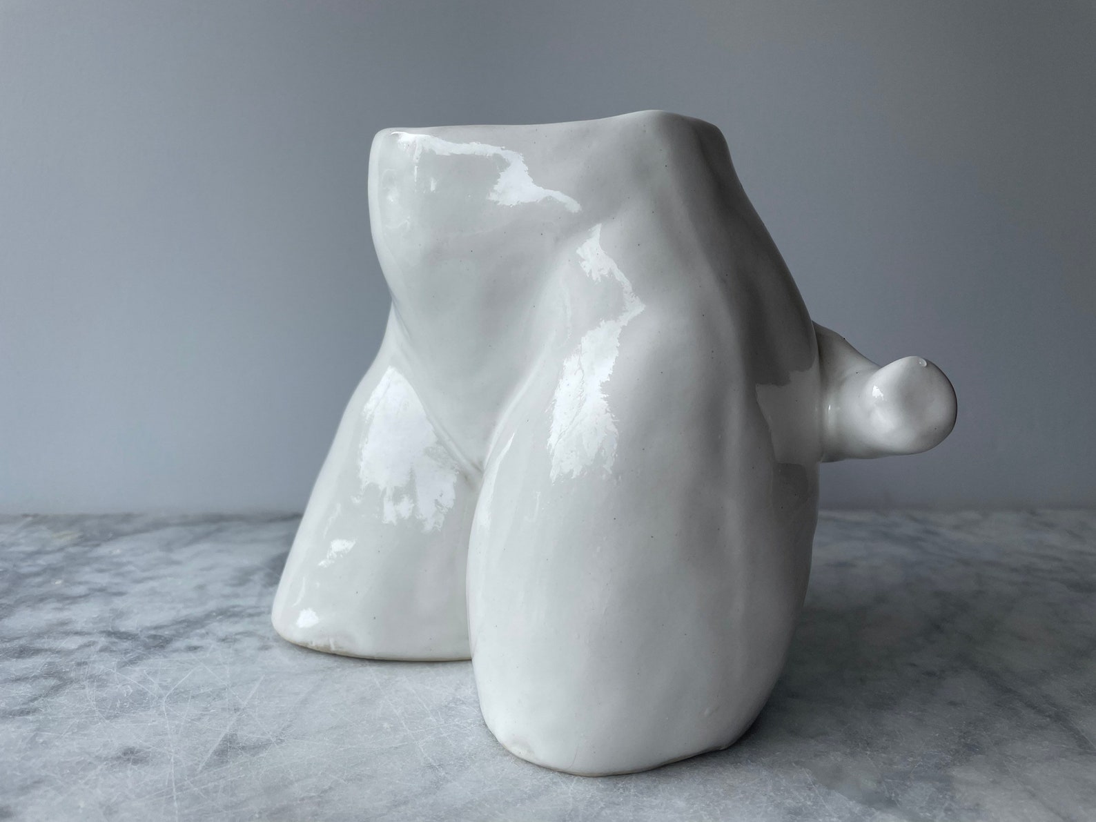 Made to Order Hand Butt Vase Sculpture Female Figure Hips - Etsy
