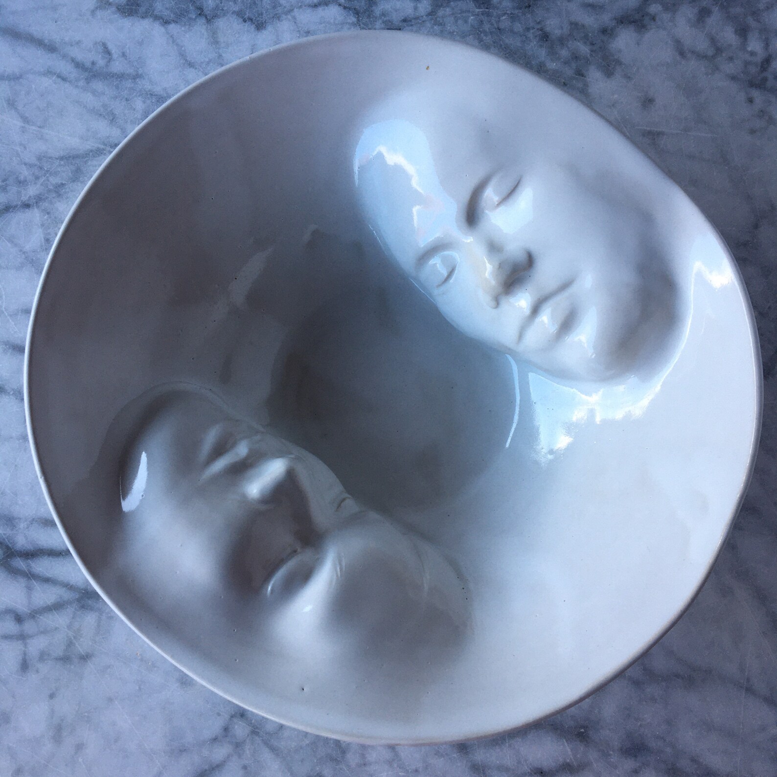 Made to Order Yin Yang Lovers Bowl Wall Hanging Platter | Etsy