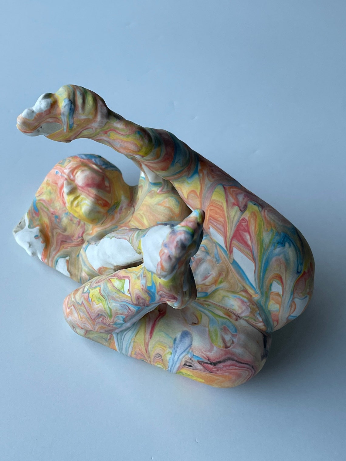 Ceramic Figure Sculpture Erotic Art Statue Figurine Nude Fluid - Etsy