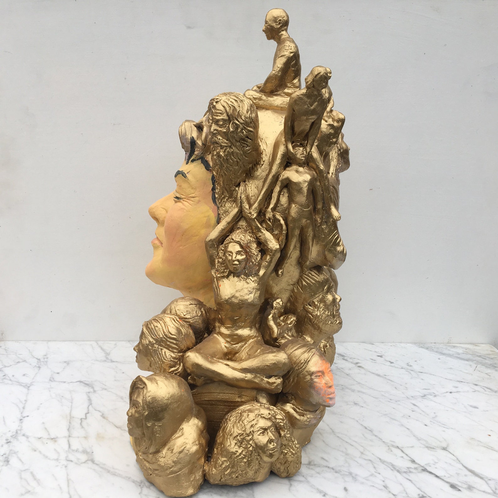 Ceramic Figure Sculpture Body Group Life Portrait Bust | Etsy