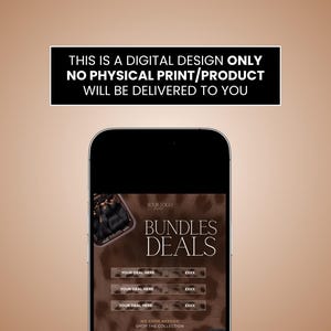 Editable Hair Vendor Flyer Template Bundle | Set of 4 Canva Flyers Hair ...