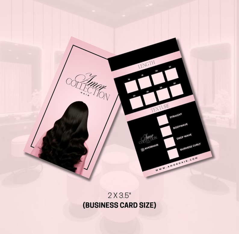 DIY Hair Bundle Tag Design Template | Hair Business Packaging | Hair ...