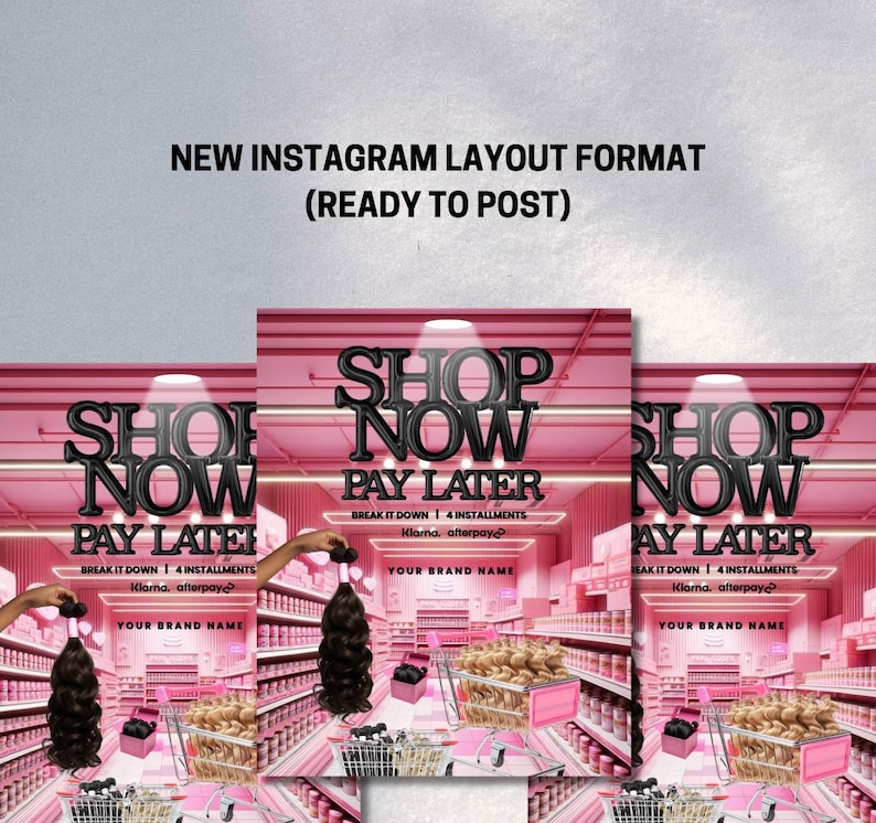 Hair Bundles Flyer Post Template | Canva Template | Hairstylist ...