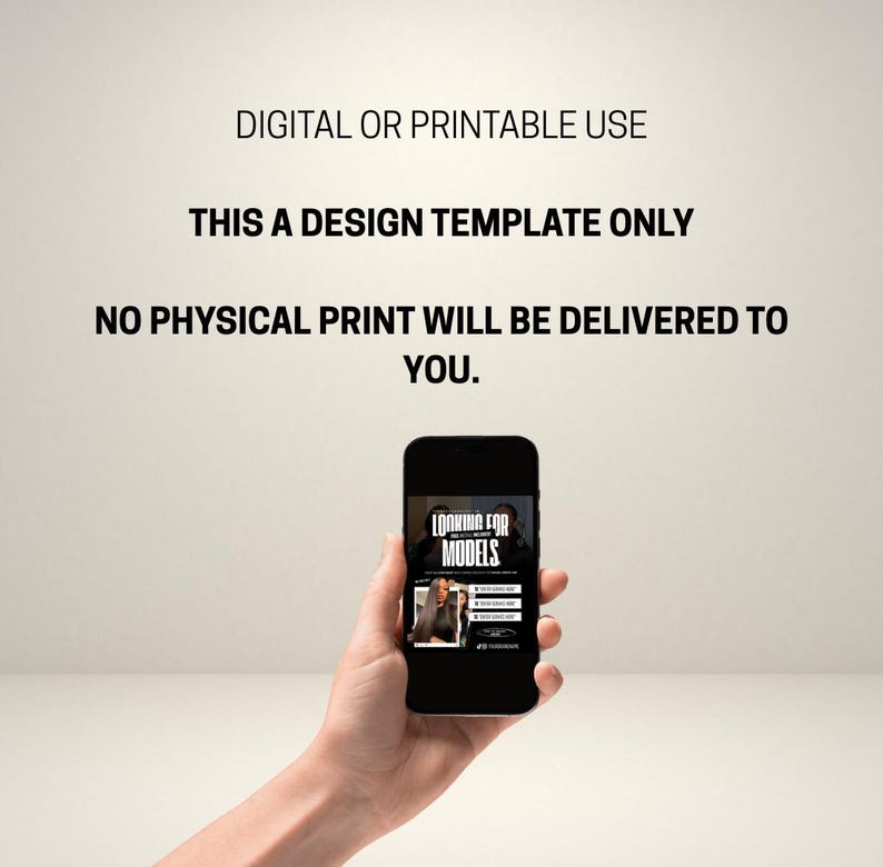 Looking for Hair Models Flyer Template | Hair Business Model Call Flyer ...