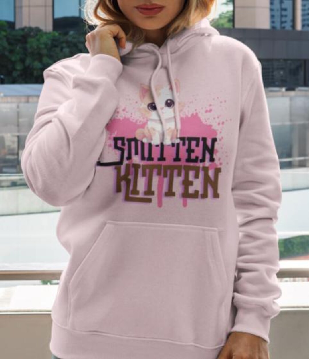 Smitten Kitten PNG SVG Cute Valentine Shirt Design Vintage Distressed ...