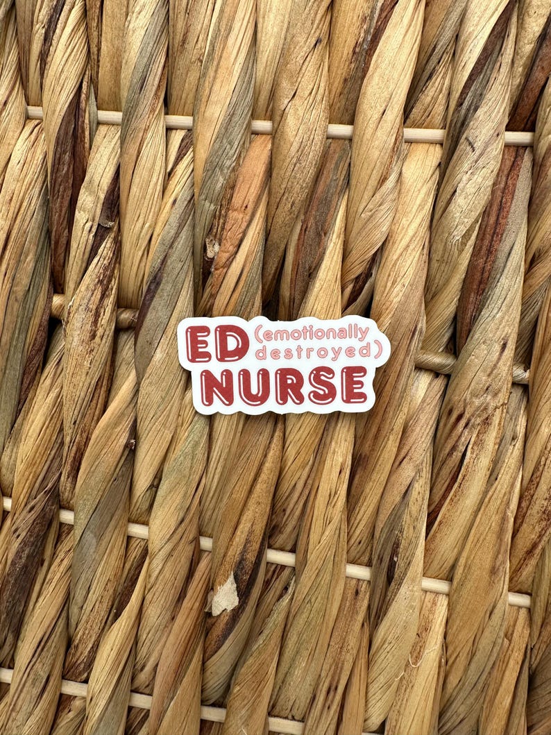 10 Nurse Sticker Pack | Funny Nurse Stickers, Gift for Nurses, ICU ...