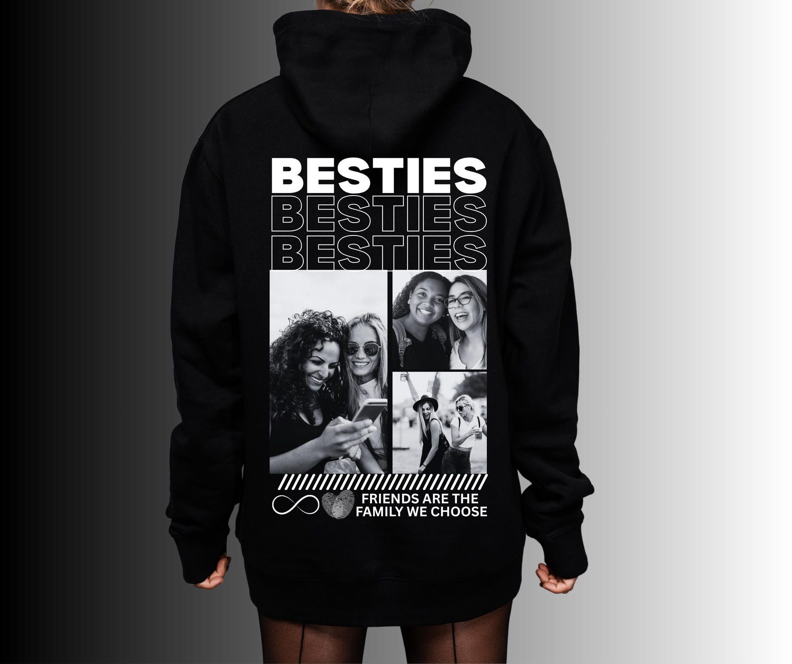 Besties Template Edit in Canva Ready to Print 300dpi - Etsy