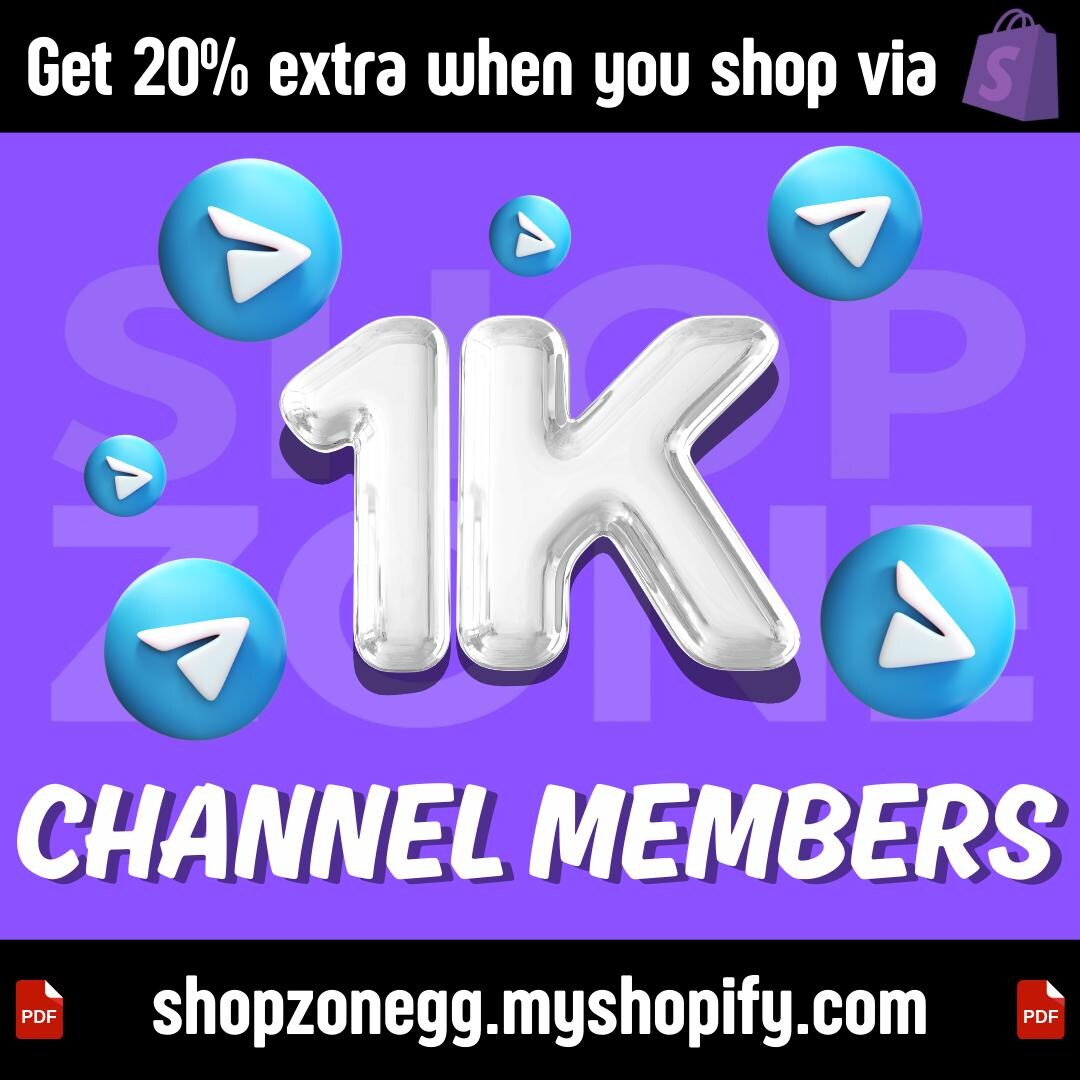Telegram Growth Guide 1K Channel Members - Etsy
