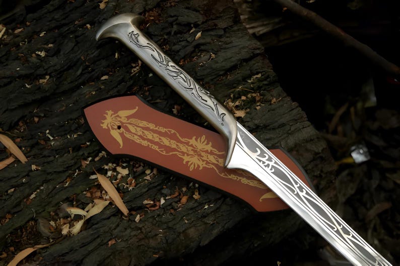 Thranduil Sword Replica | Handmade Elven Fantasy Sword. Sheath ...