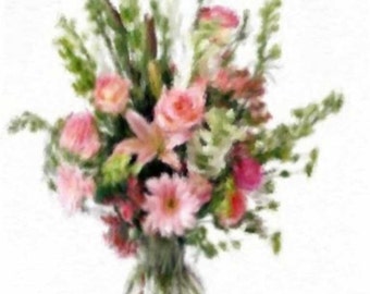 Flower still life | Etsy