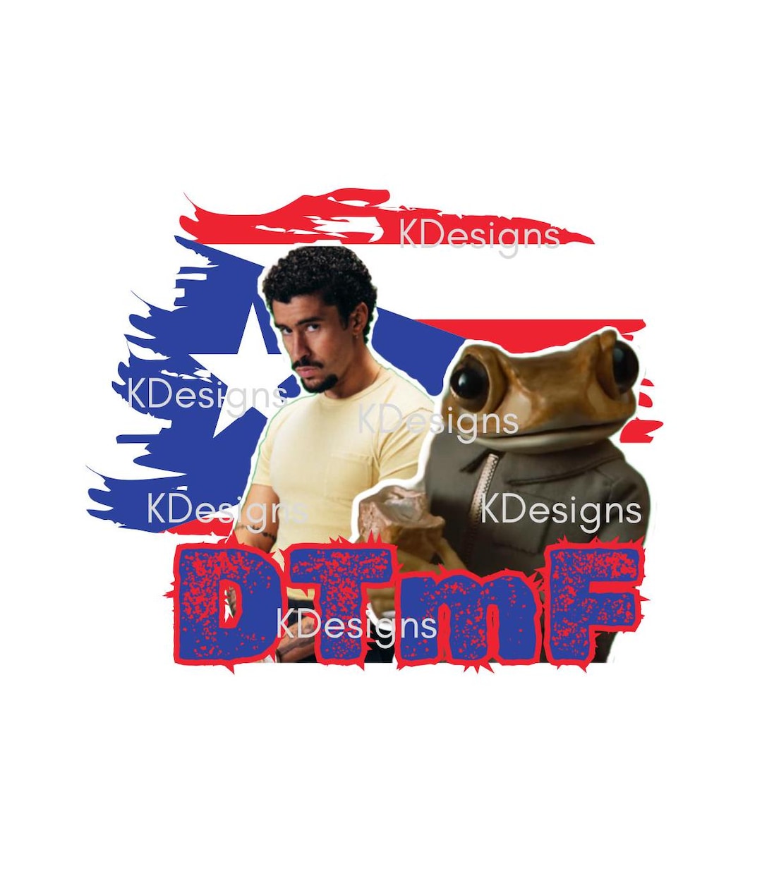 Bad Bunny DTMF Sapo Concho PNG File - Etsy