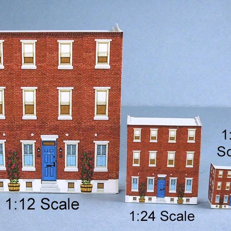 Miniature Brick House Kit - Etsy