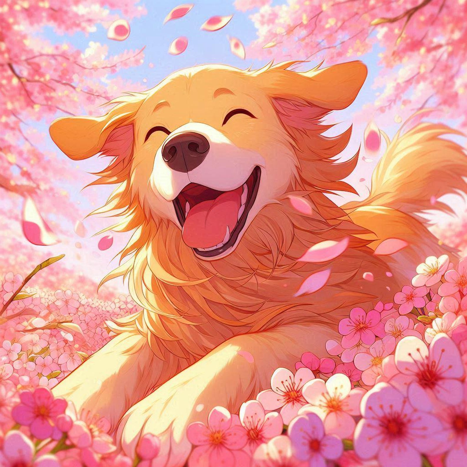 2025 Anime Puppy Calendar PDF - Cute Printable Dog Art for Anime Lovers ...