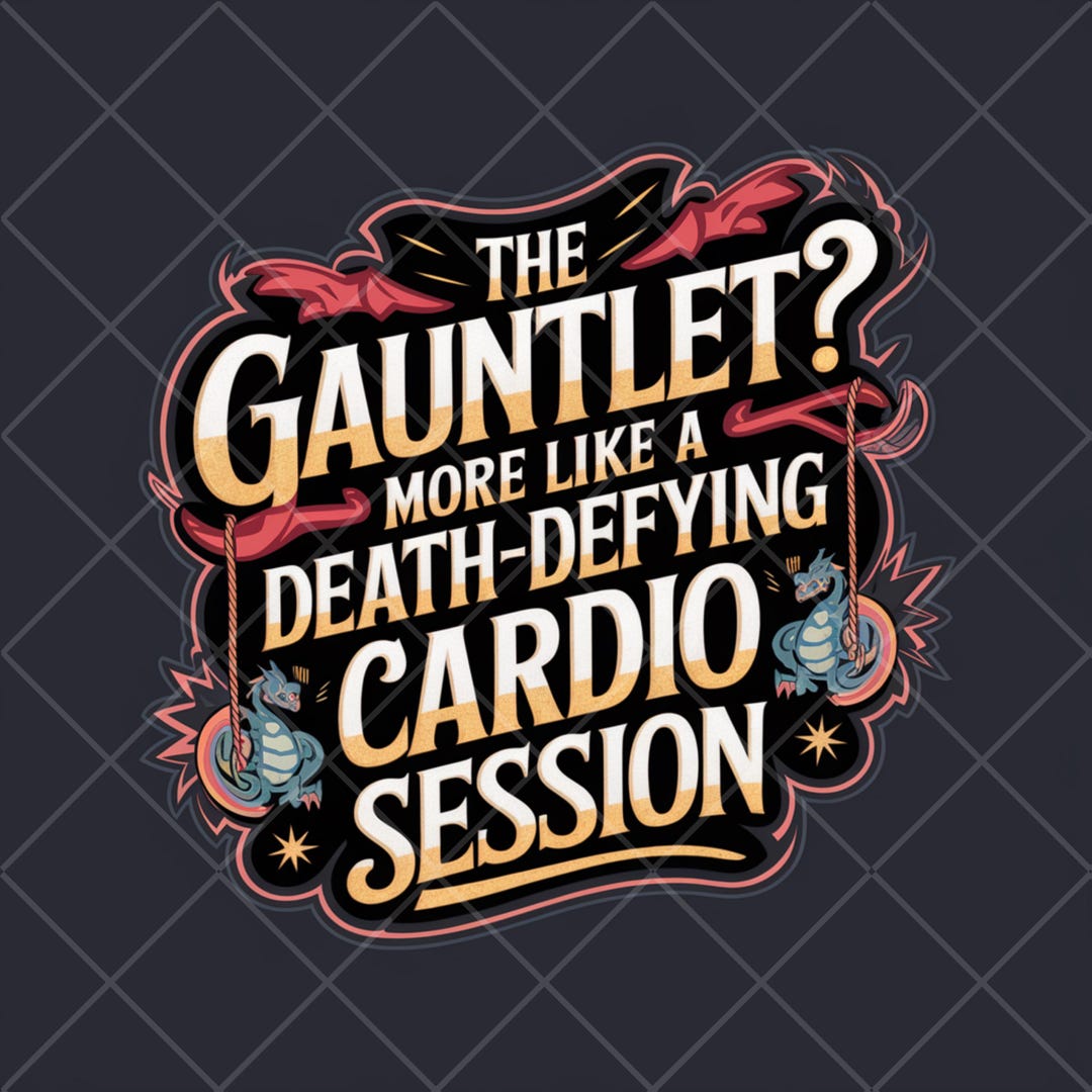 The Gauntlet? More Like a Death-defying Cardio Session - Fantasy ...