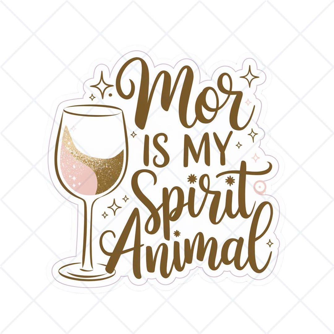 Mor is My Spirit Animal - ACOTAR Digital Sticker | PNG & SVG | Instant ...