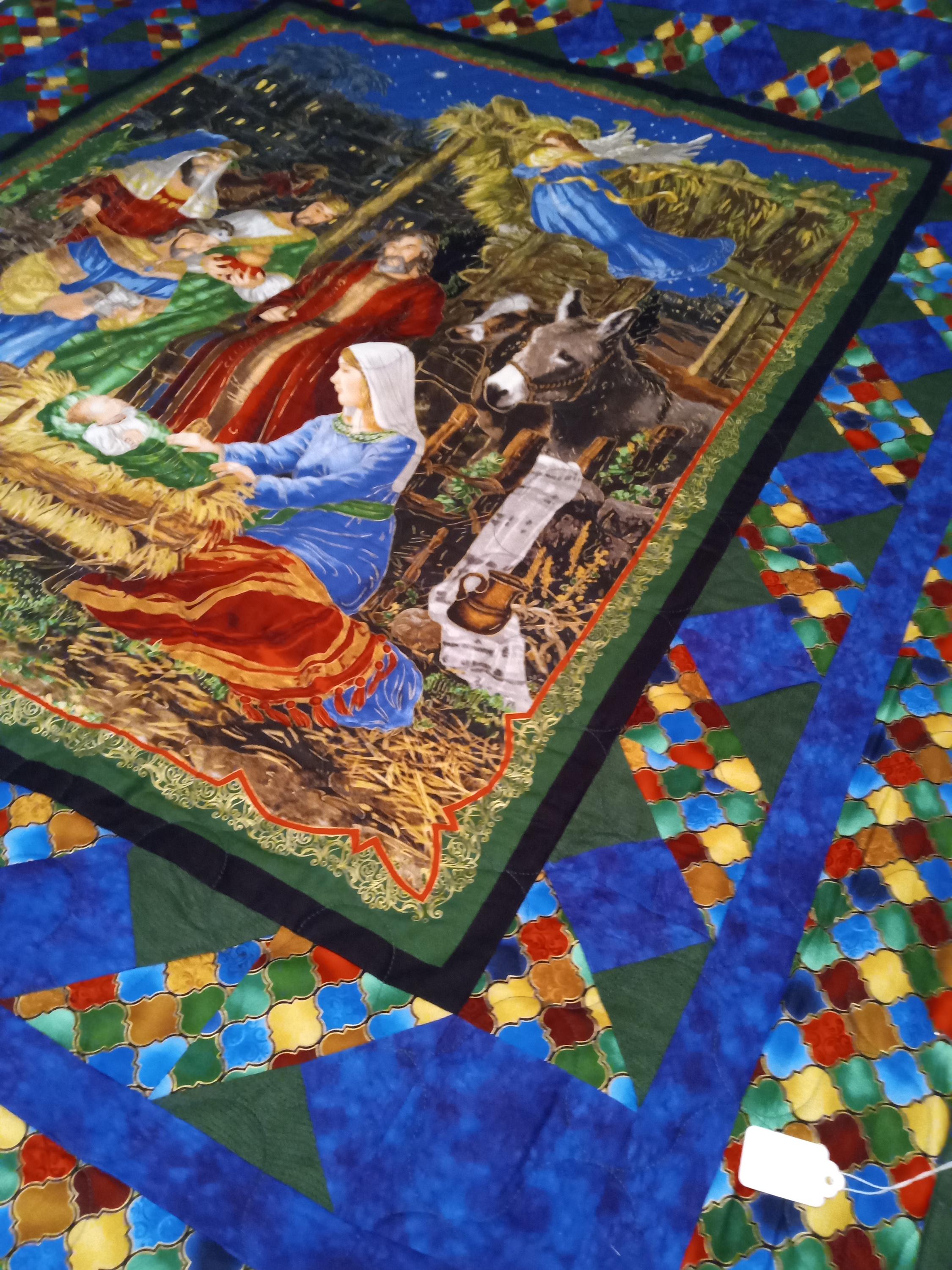 Christmas Nativity Scene Quilt - Etsy