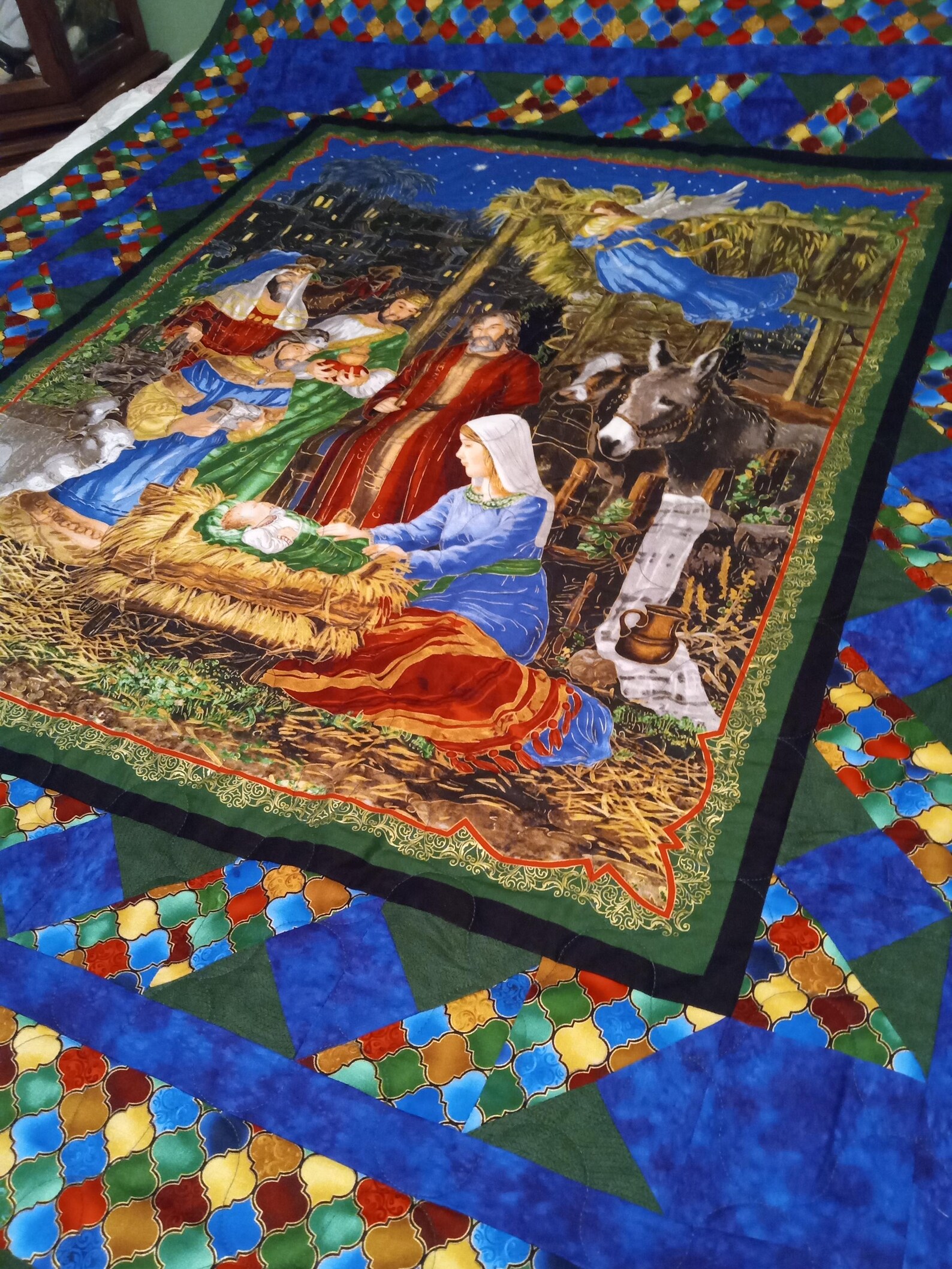 Christmas Nativity Scene Quilt - Etsy