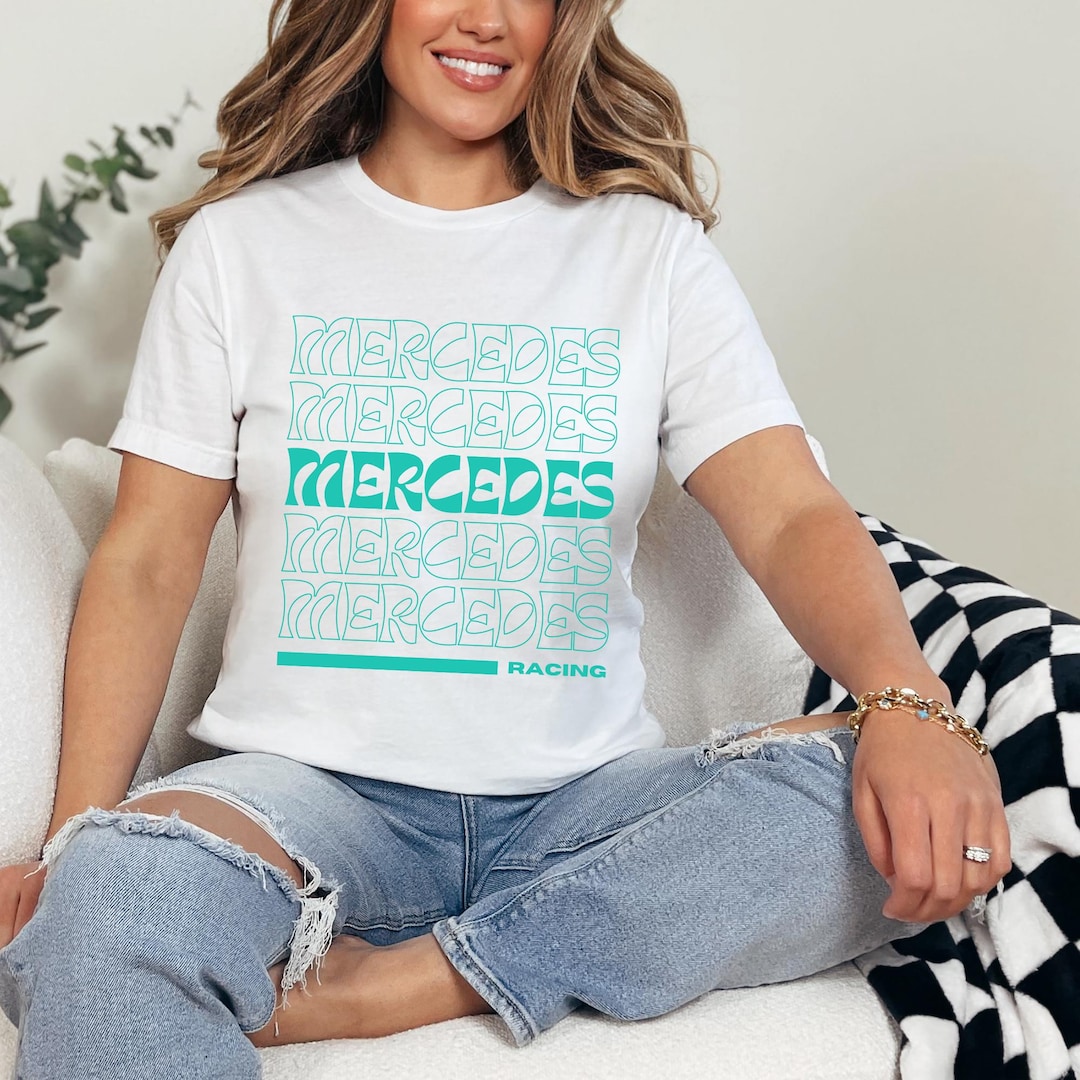 Mercedes-amg F1 Racing T-shirt , Formula One Merch, F1 Tshirt, Racing ...