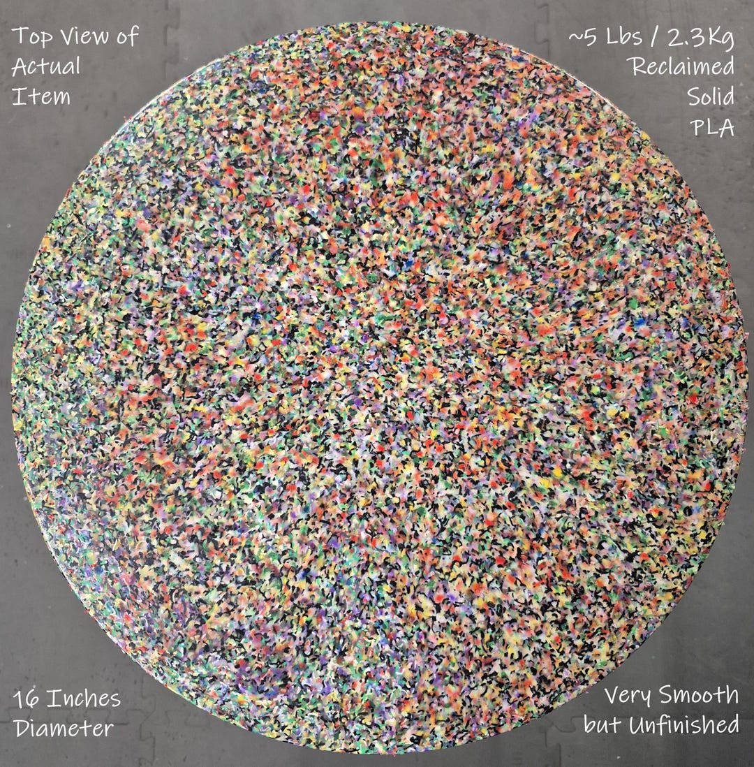 Unique Solid Colorful Tabletop With Flecked Texture Unfinished Surface ...