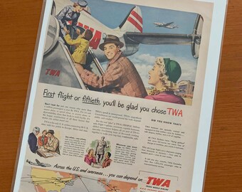 1950s Magazine Ad | Etsy