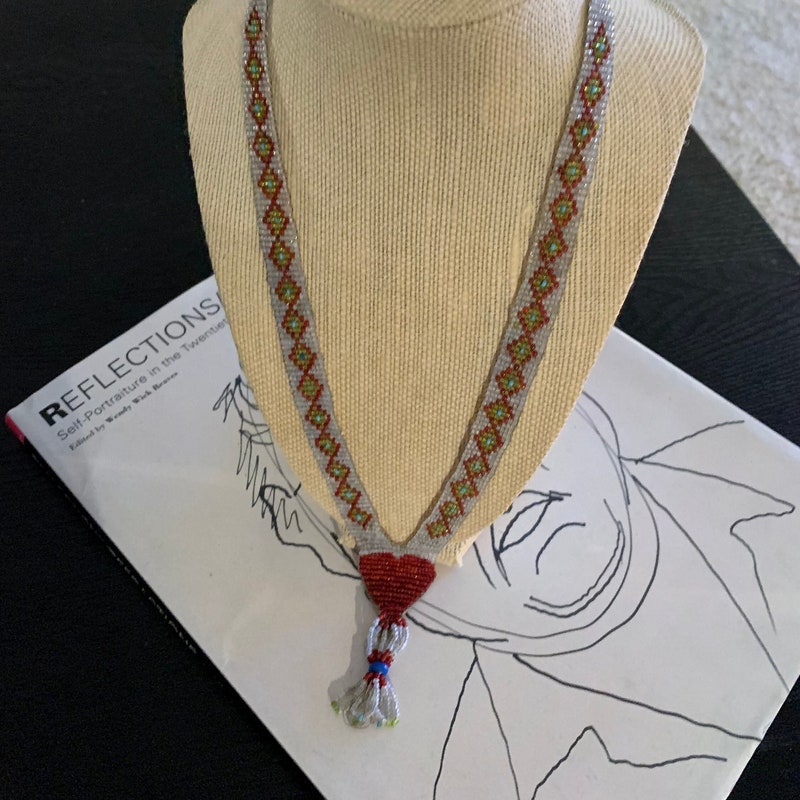 Loom Beaded Necklace - Etsy