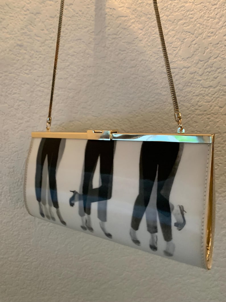 Kate Spade Holographic Limited Edition Mod Style Dancing Legs ...