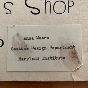 30s Fashion Illustration by Anna Moore Costume Design Dept MICA ...