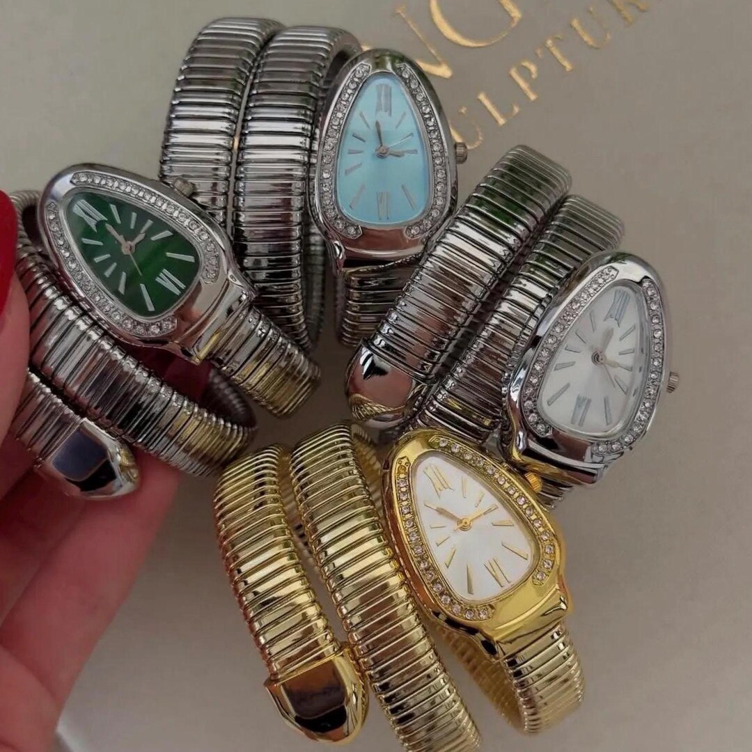 Luxury Snake Wristwatch, Snake Watch, Women Watches, Snake Watch, Gifts ...